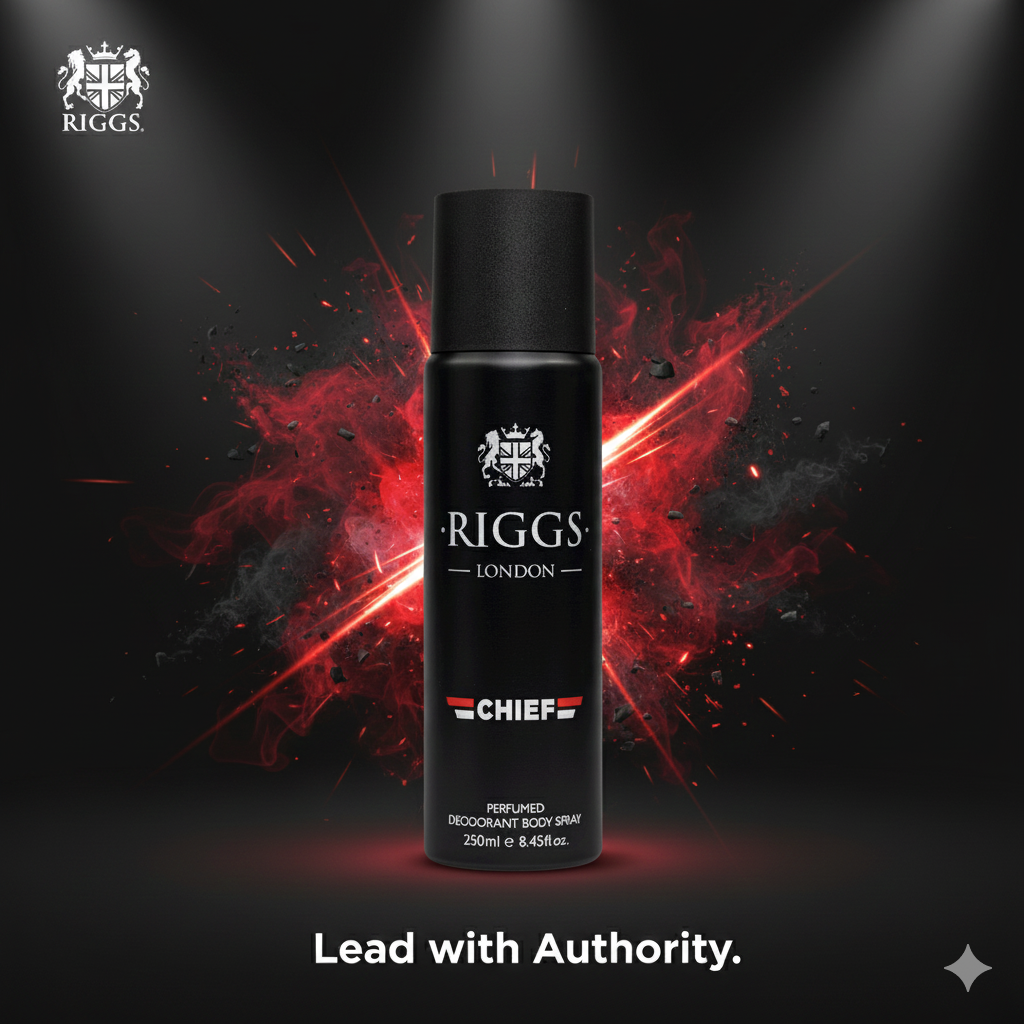 Riggs – Chief Body Spray For Men 200ml – Bold & Invigorating Fragrance ...